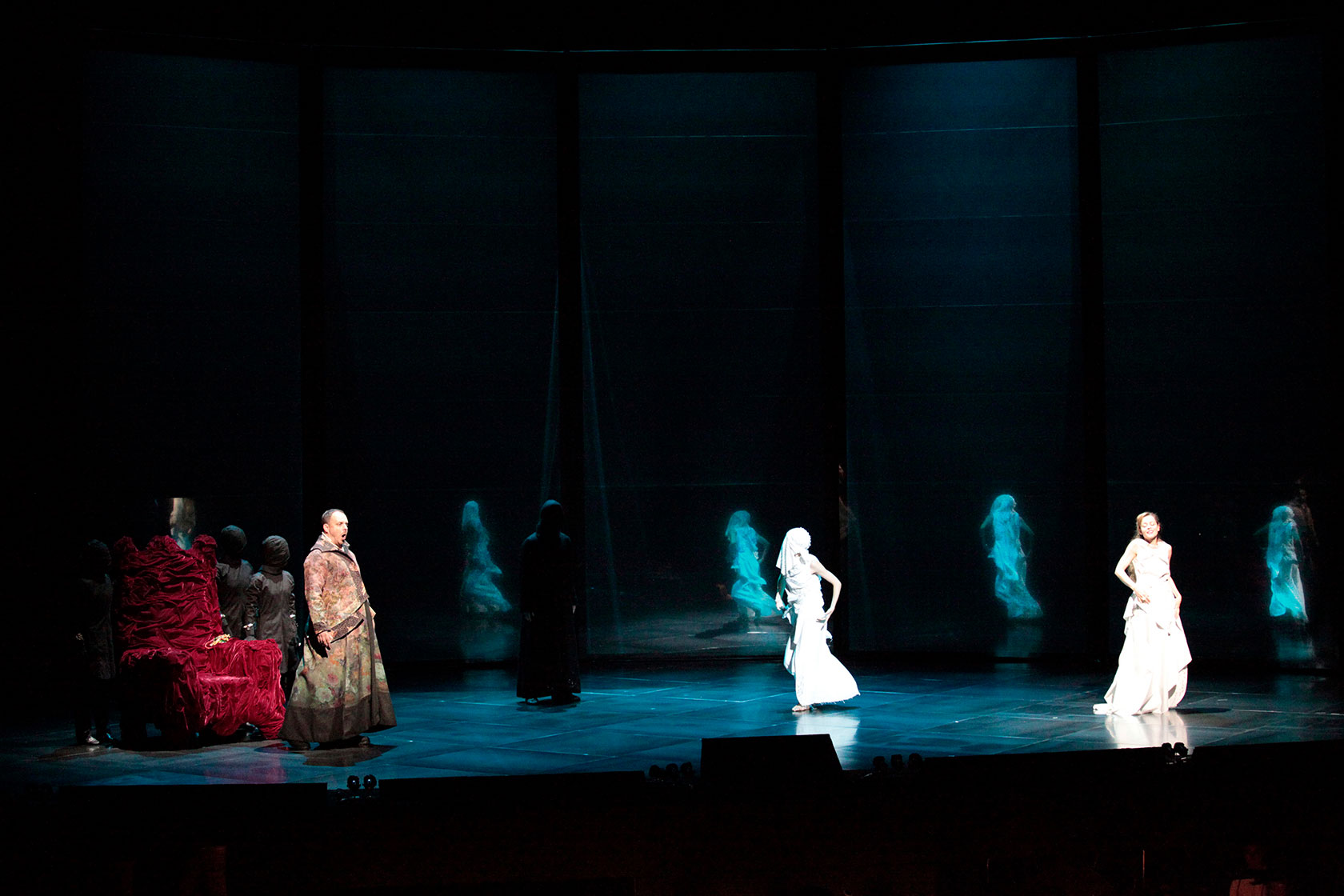 Lina Ghotmeh — Architecture | Bluebeards Castle - Opera Set